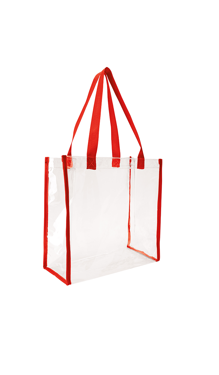 Transparent Printed Tote Bag - Queensboro