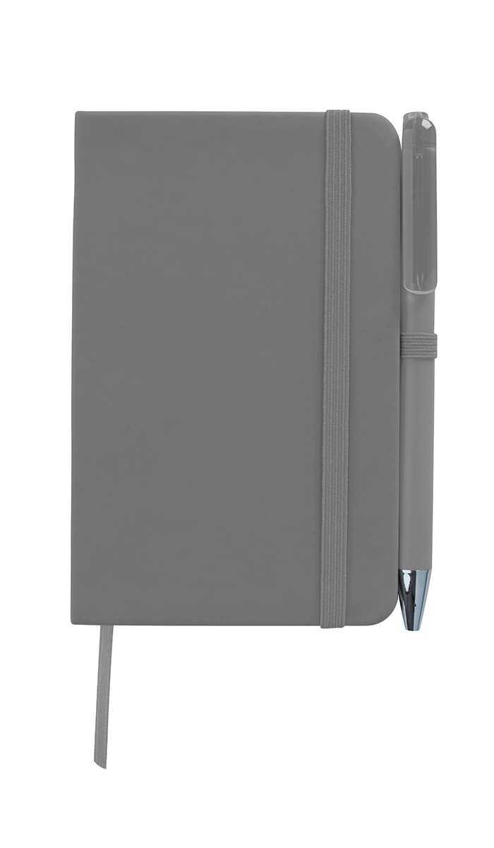 Full Color Print Mini Value Notebook & Pen - Queensboro