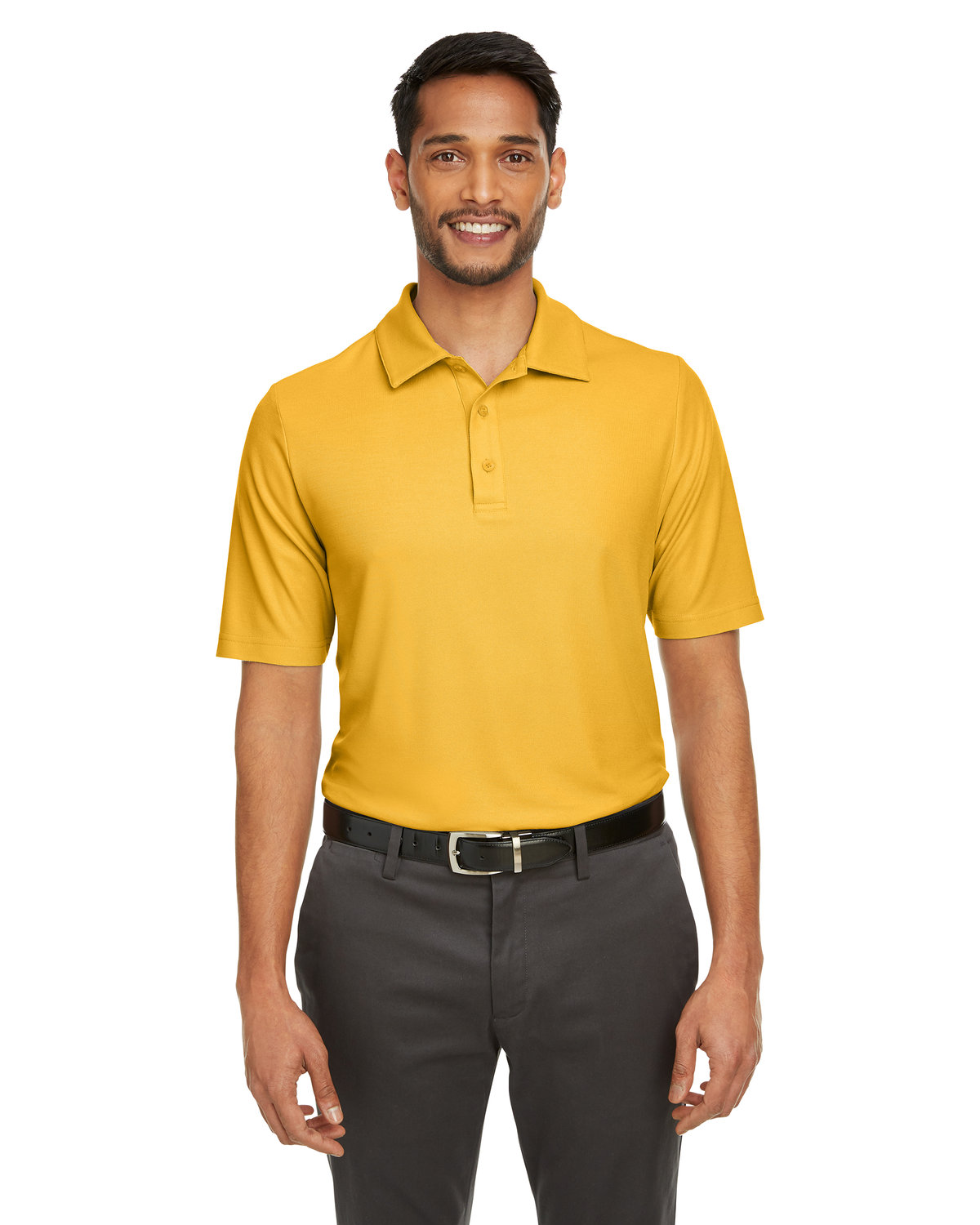 Core 365 Embroidered Men's Fusion ChromaSoft Pique Polo - Queensboro