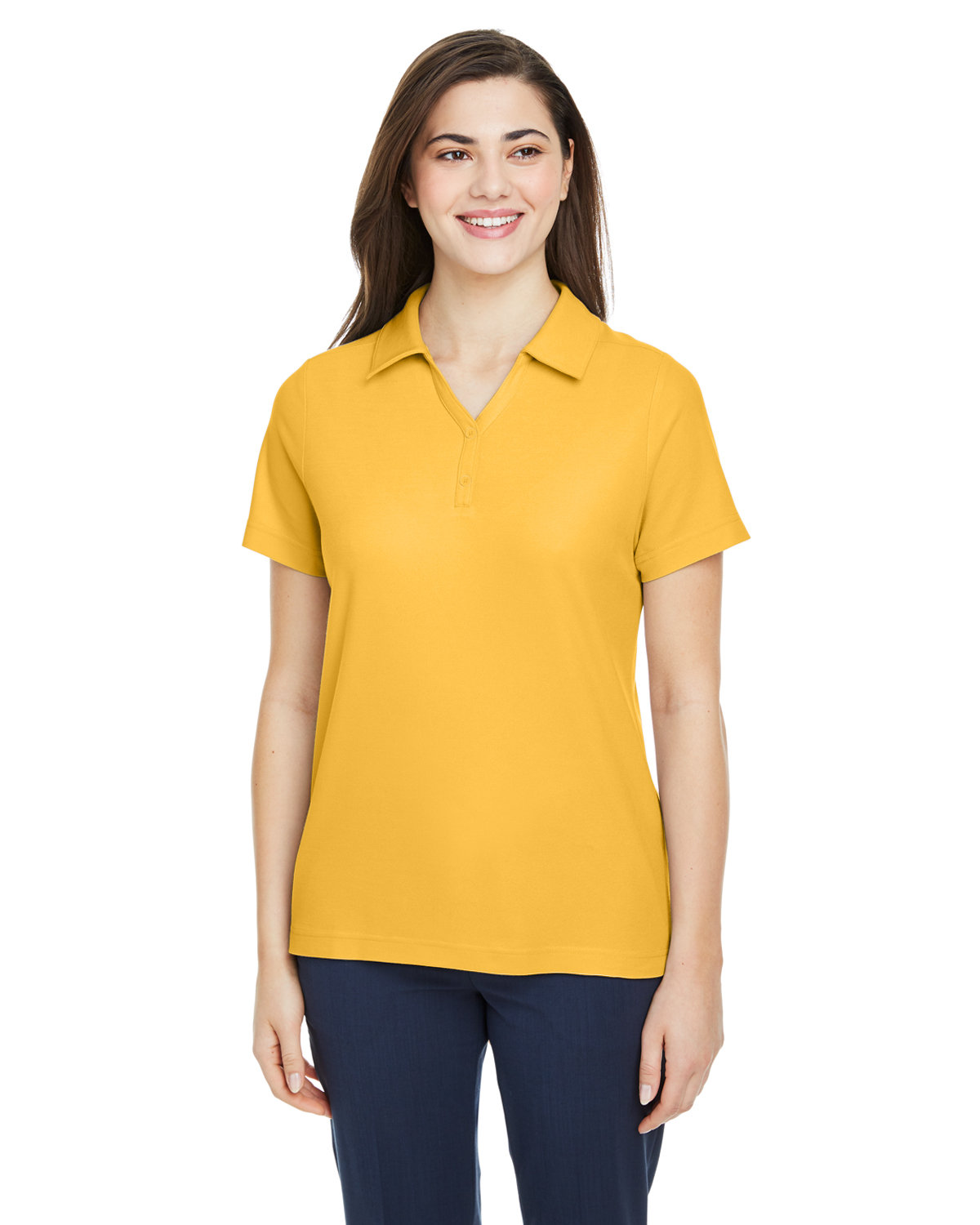 Core 365 Embroidered Women's Fusion ChromaSoft Pique Polo | All ...