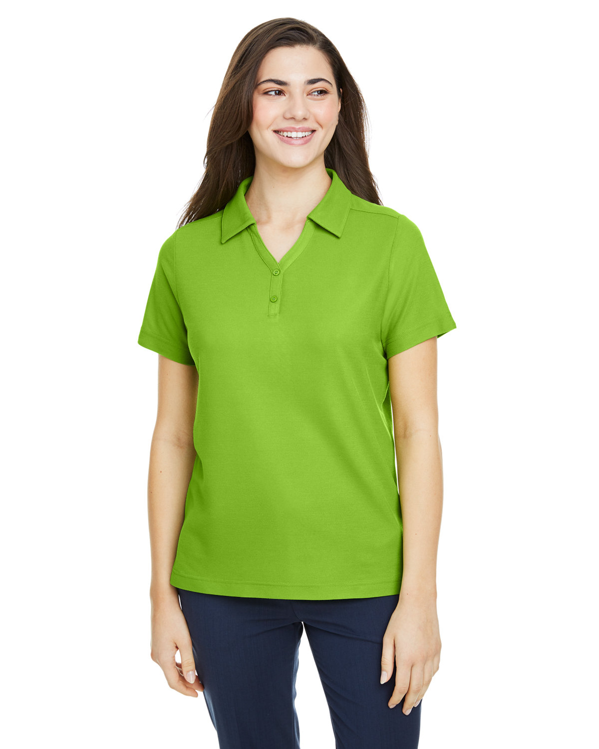Core 365 Embroidered Women's Fusion ChromaSoft Pique Polo | All ...