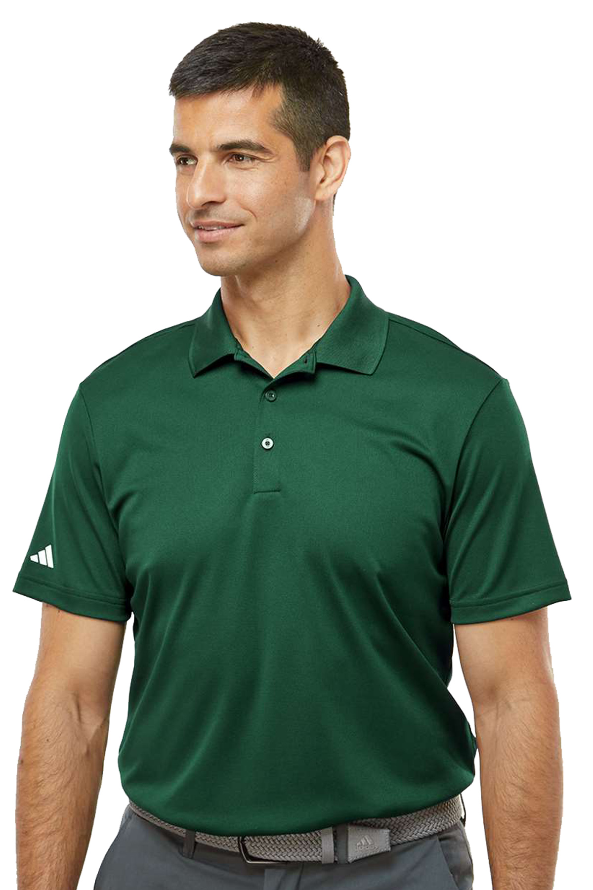 Adidas Embroidered Men's Basic Sport Polo | Polos - Queensboro