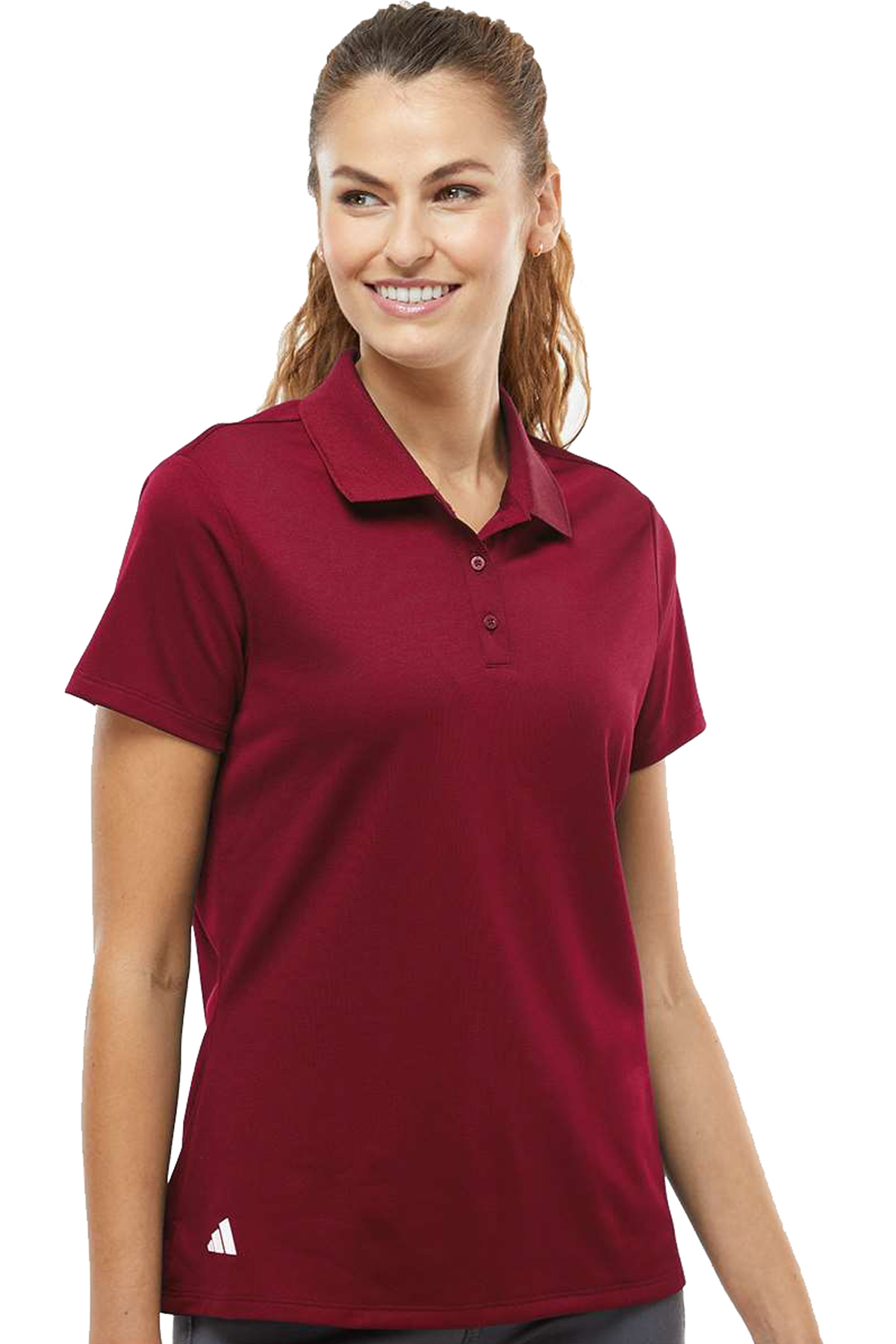 Adidas Embroidered Women's Basic Sport Polo | Polos - Queensboro