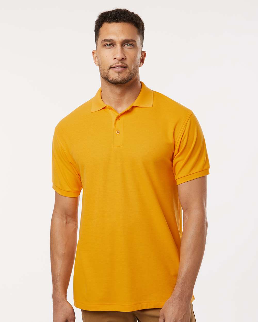 AllPro Embroidered Men's Pique Polo - Queensboro