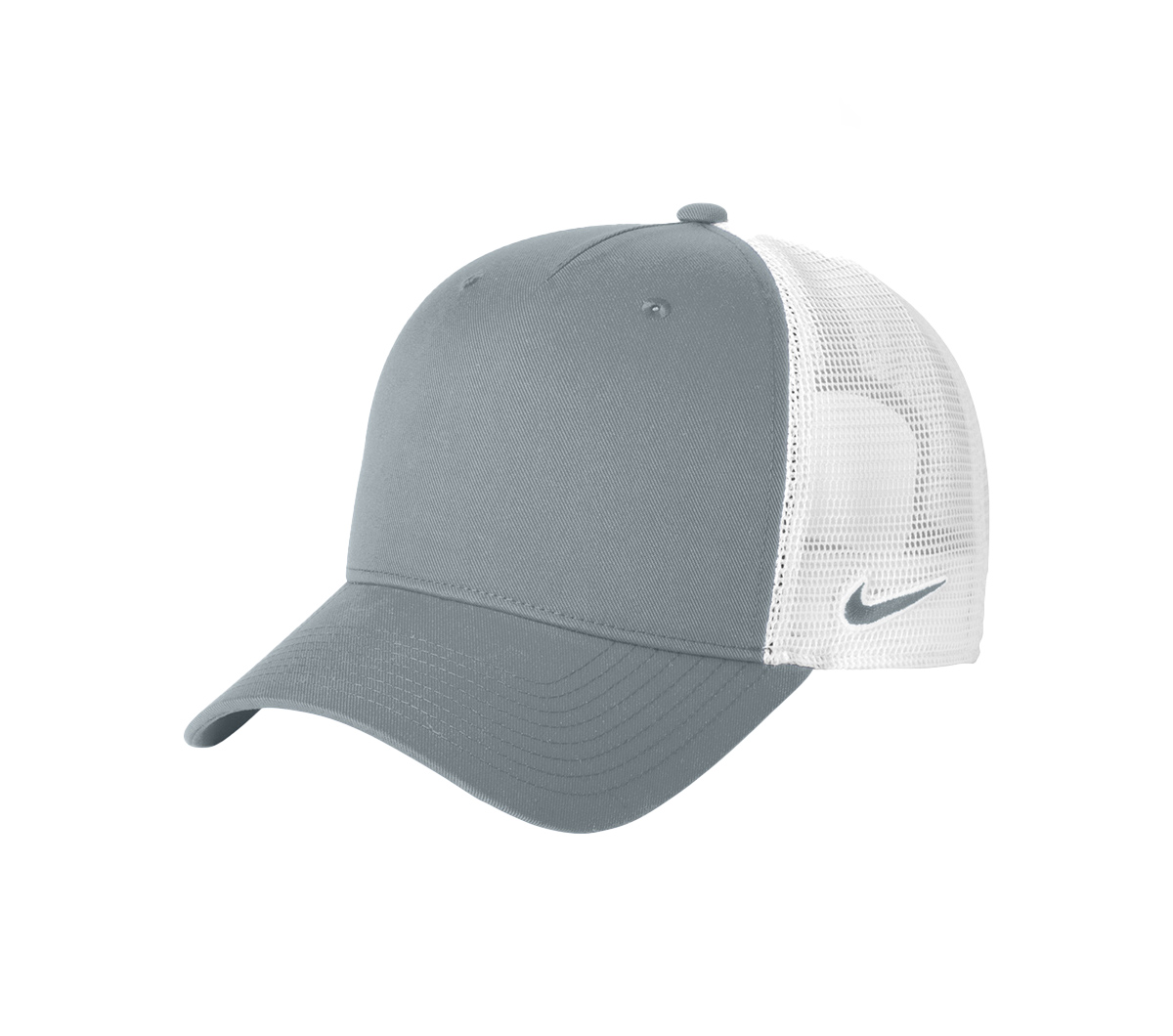 Nike Embroidered Snapback Mesh Trucker Cap - Queensboro