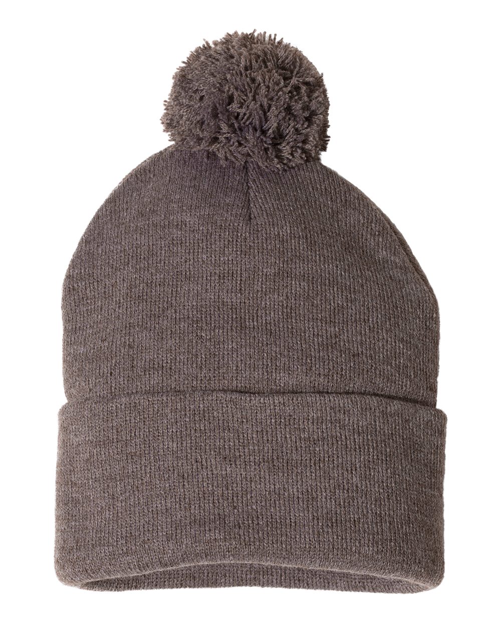 Sportsman Embroidered 12" Pom-Pom Cuffed Beanie - Queensboro