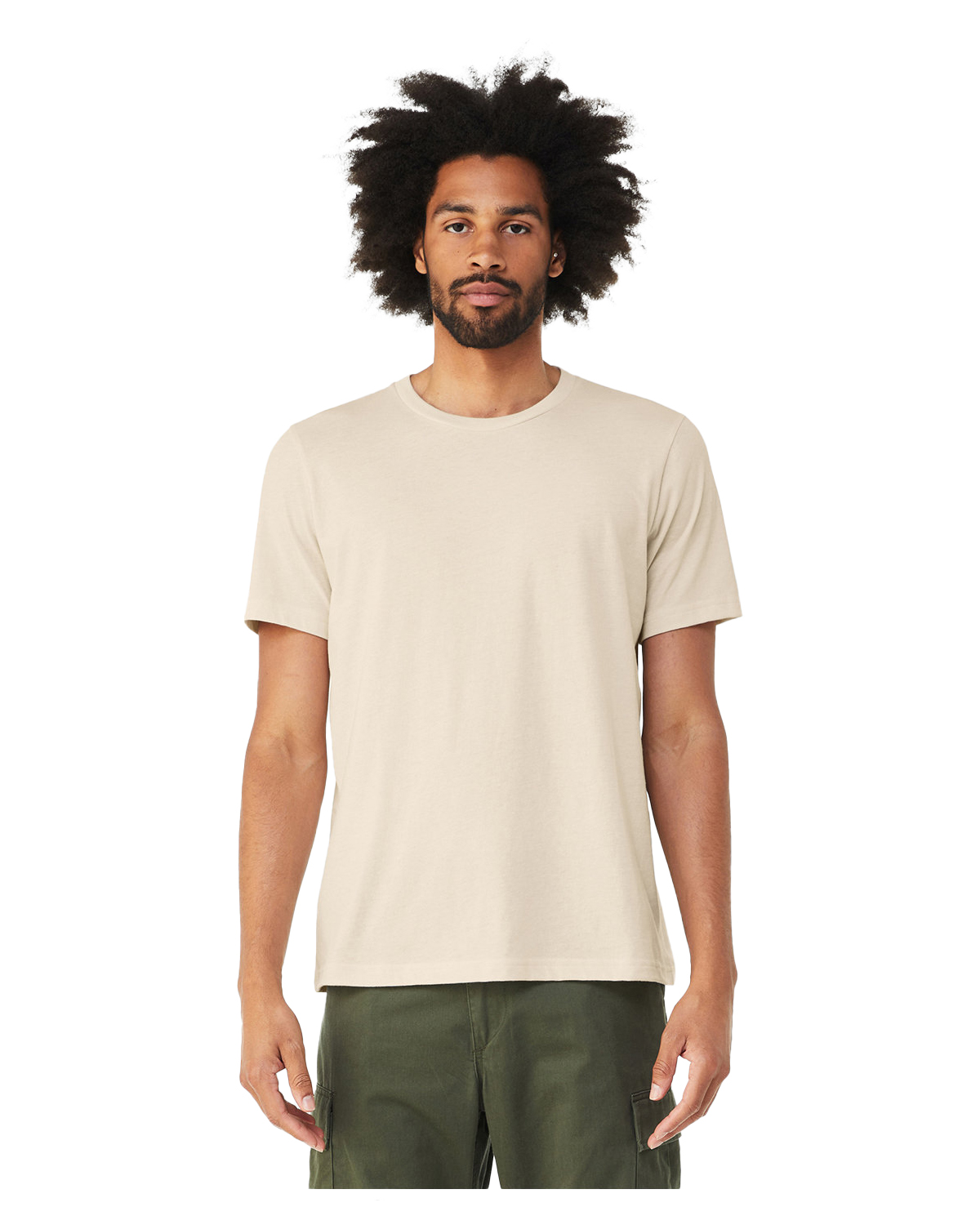 Bella+Canvas Digitally Printed Men's CVC Jersey Tee | T-Shirts - Queensboro