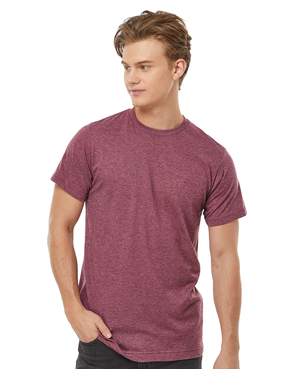 Tultex Printed Unisex Poly-Rich T-Shirt - Queensboro