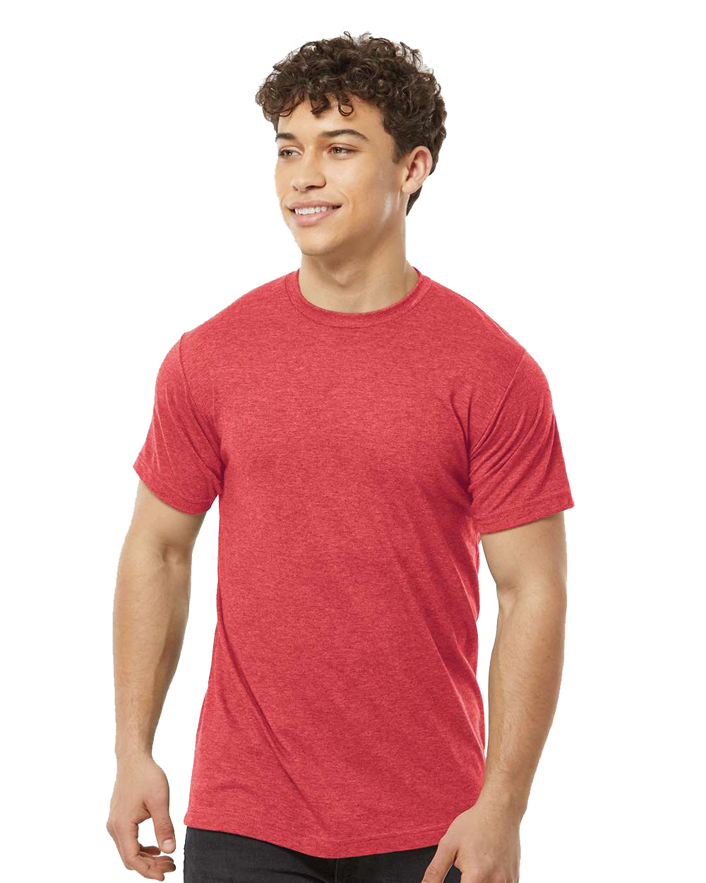 Tultex Printed Unisex Poly-Rich T-Shirt - Queensboro