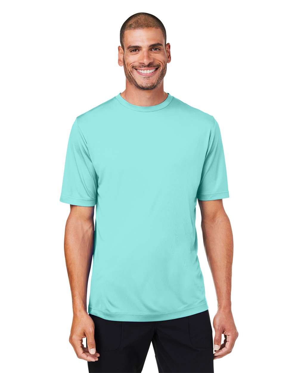 CORE365 Embroidered Capital Performance T-Shirt - Queensboro