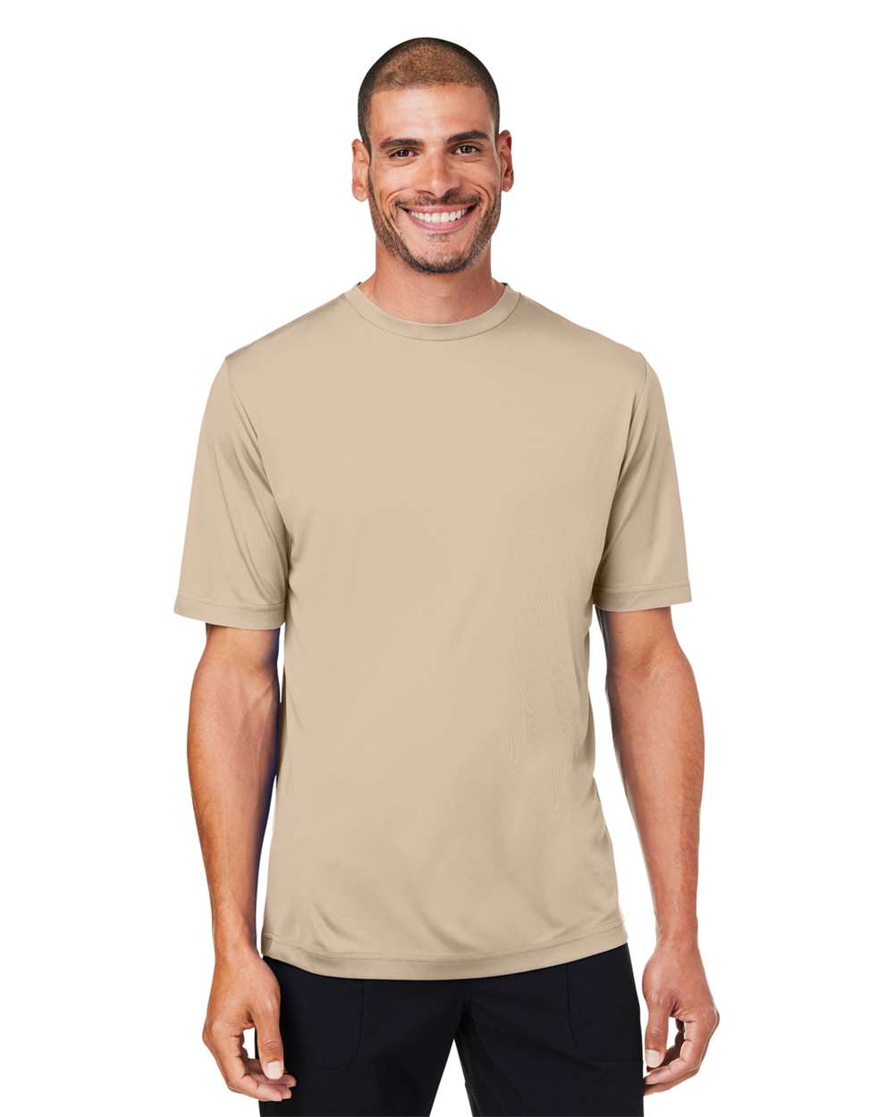 CORE365 Embroidered Capital Performance T-Shirt - Queensboro
