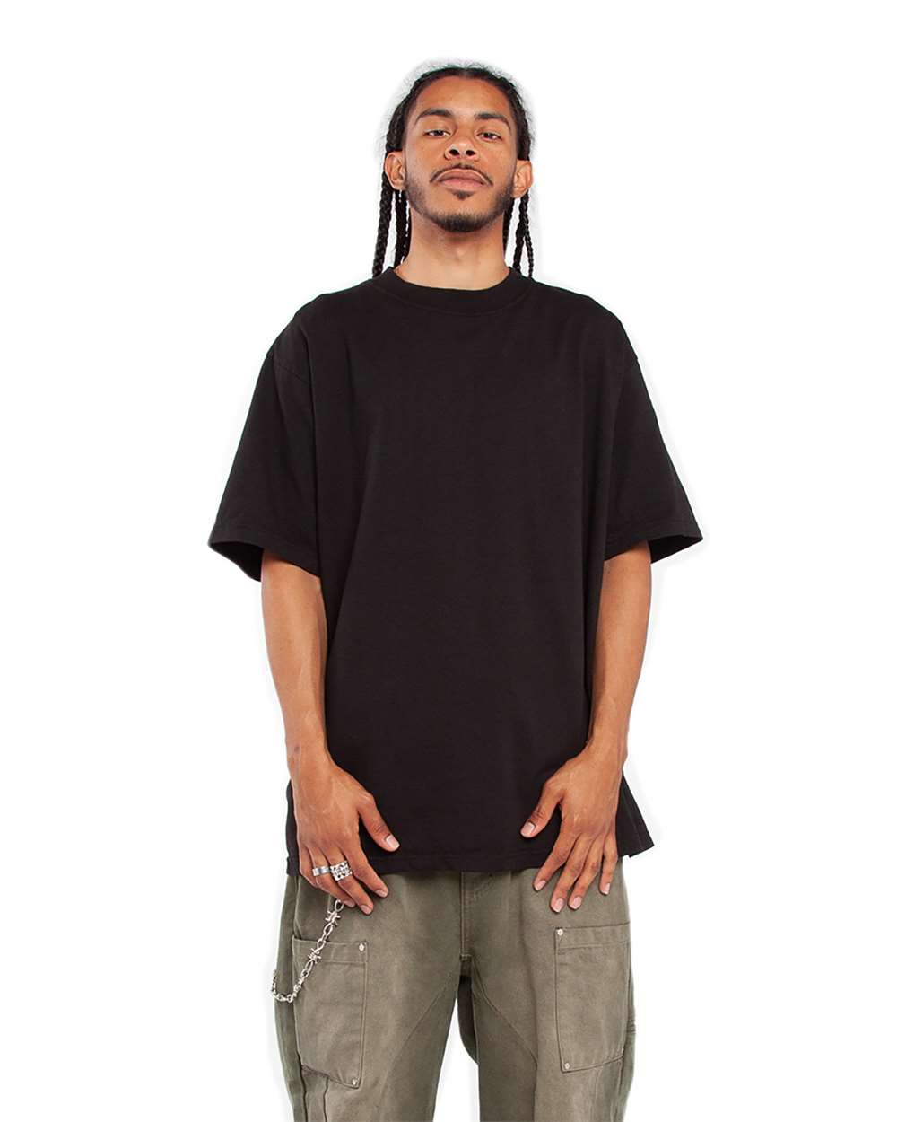 Shaka Wear Printed Garment-Dyed T-Shirt - Queensboro
