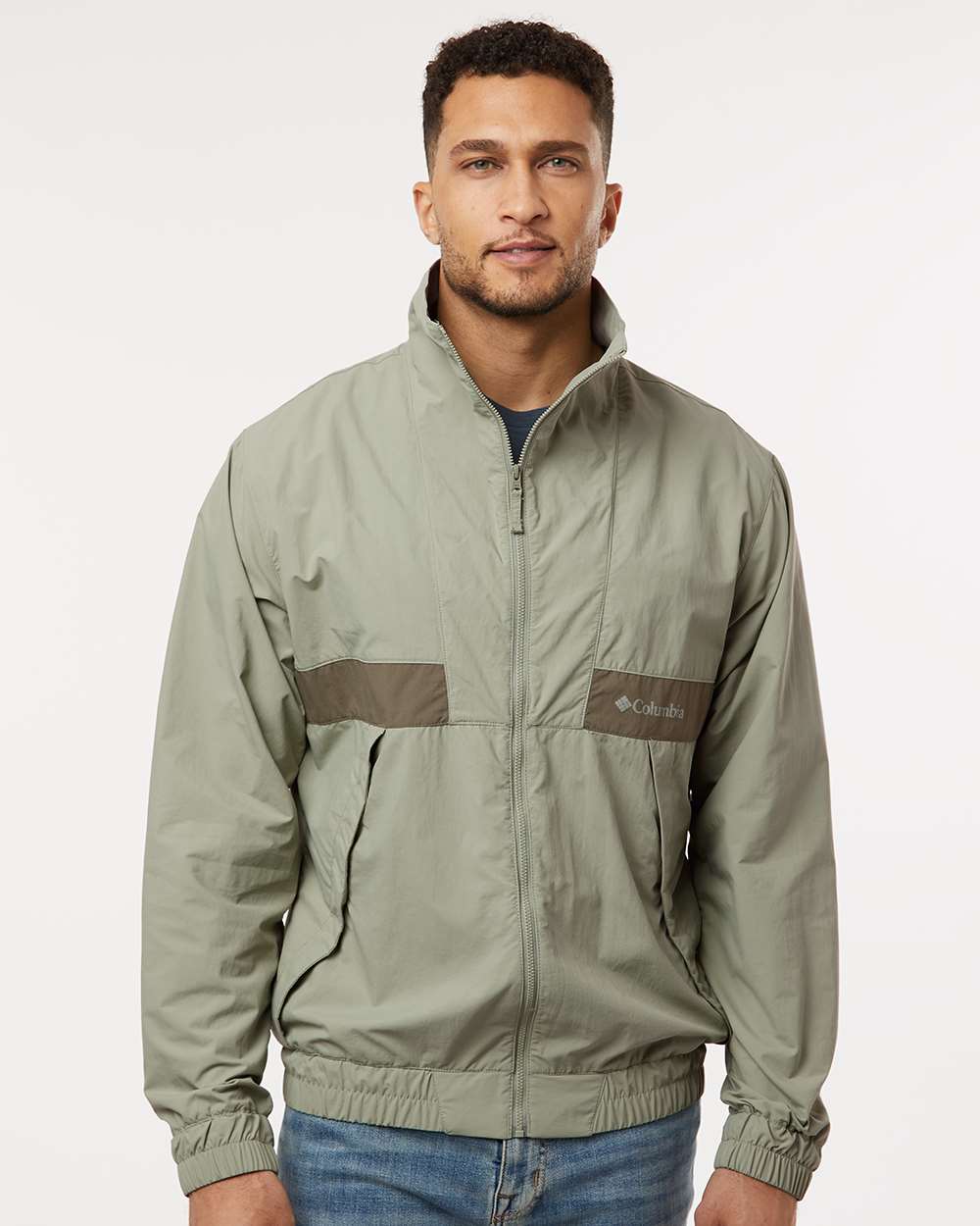 Columbia Embroidered Men's Spire Valley Windbreaker | Columbia - Queensboro