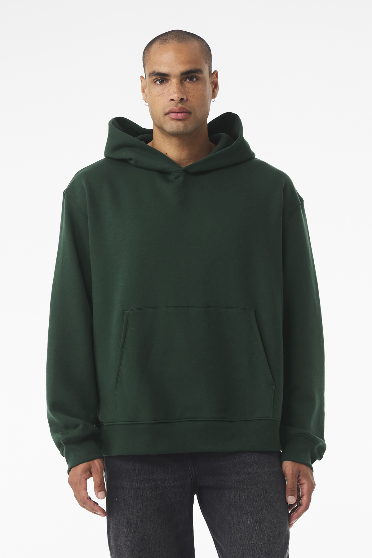 BELLA+CANVAS Embroidered Unisex Heavyweight Pullover Hoodie - Queensboro