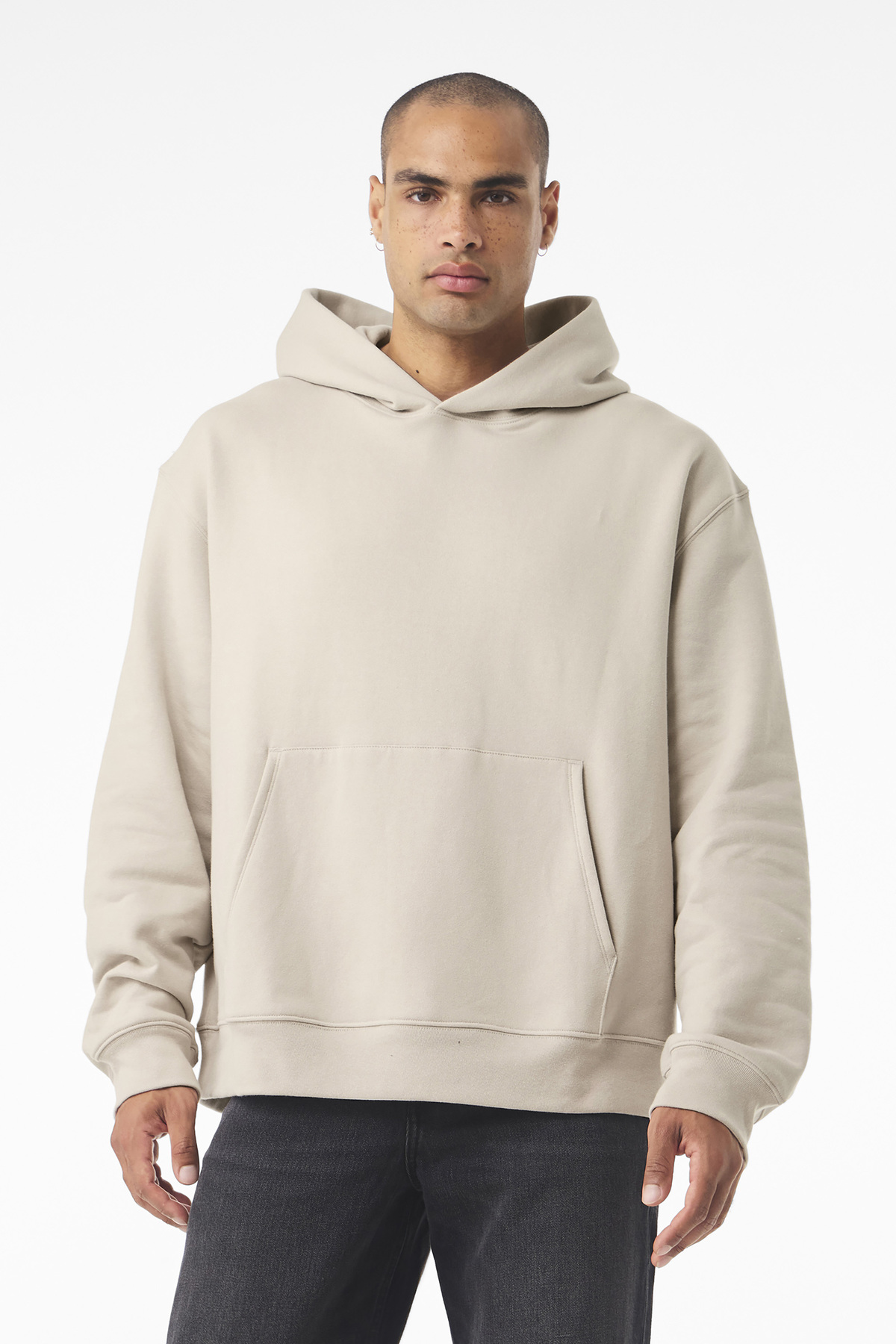 BELLA+CANVAS Embroidered Unisex Heavyweight Pullover Hoodie - Queensboro